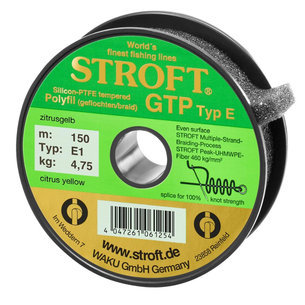 Stroft GTP Typ E (Zitrusgelb) / 150 m » HechtundBarsch.de